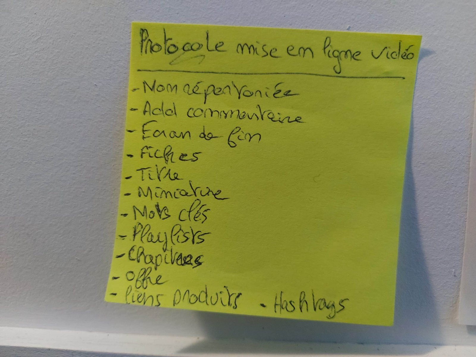 Le pense-bête pour ne rien oublier en ayant un TDAH